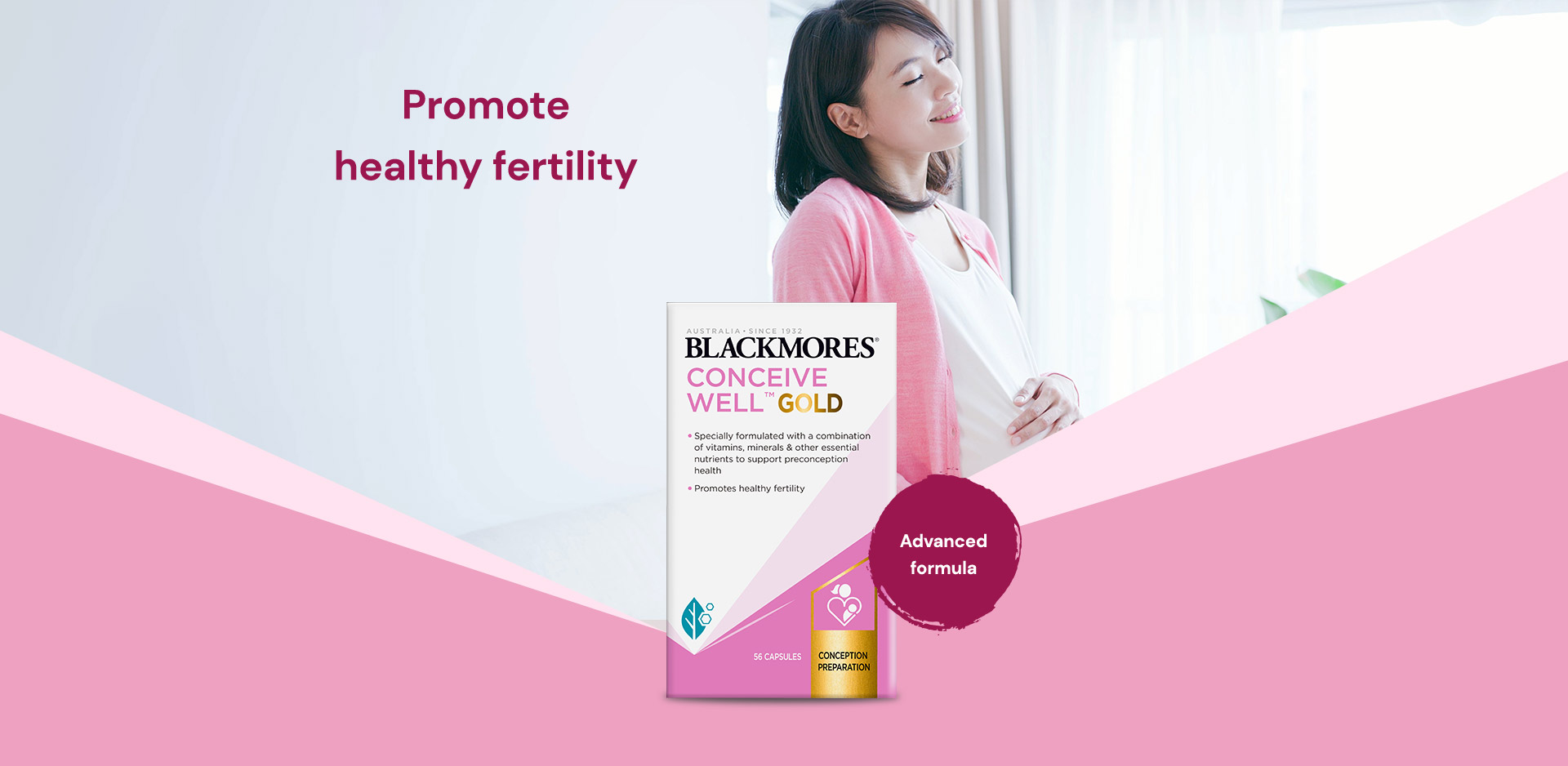 Buy Conceive Well Gold Online at Blackmores Singapore - Blackmores ...