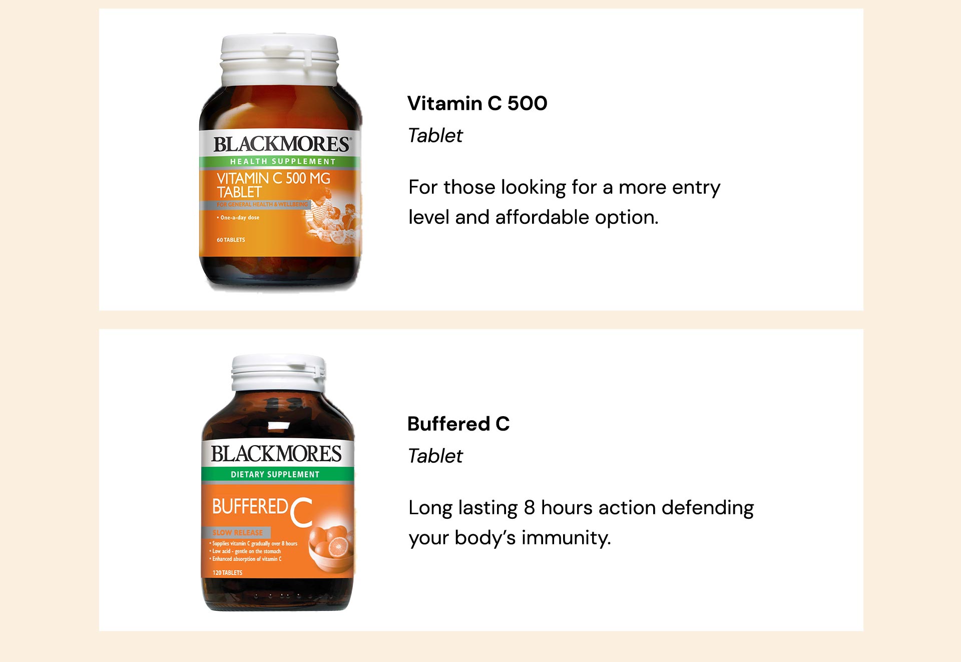 Buy Bio C® 500 Chewable Online at Blackmores Singapore - Blackmores ...